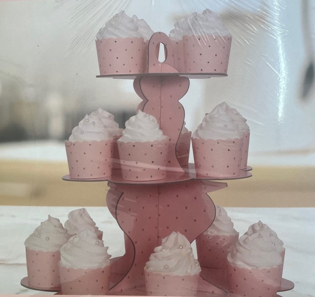 3 tier cupcake stand
