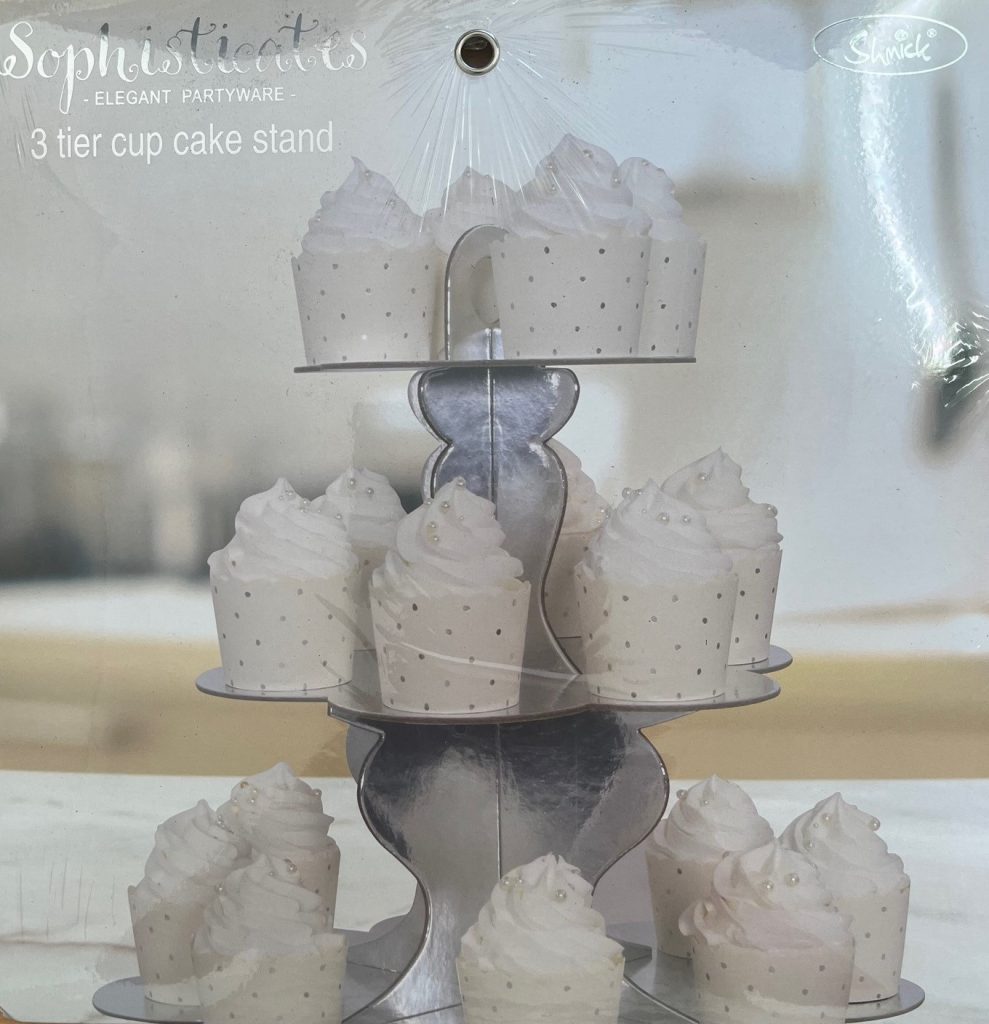 3 tier cupcake stand